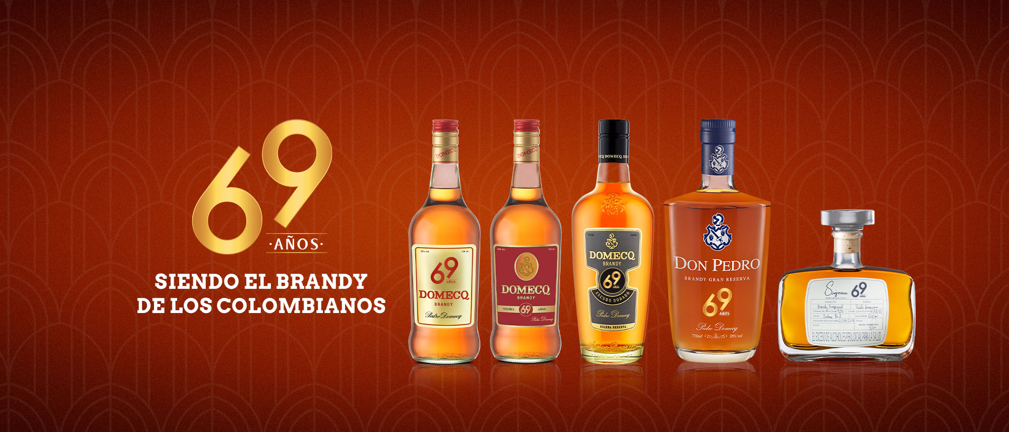 Brandy Domecq es el brandy de los colombianos | PDC Vinos y Licores